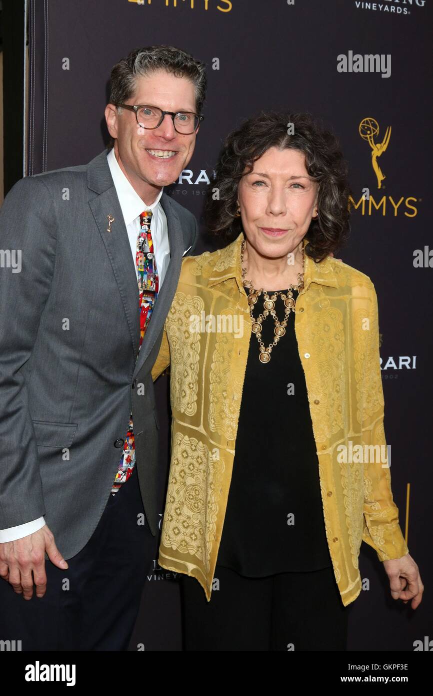Beverly Hills, CA. 22nd Aug, 2016. Bob Bergen, Lily Tomlin at arrivals ...