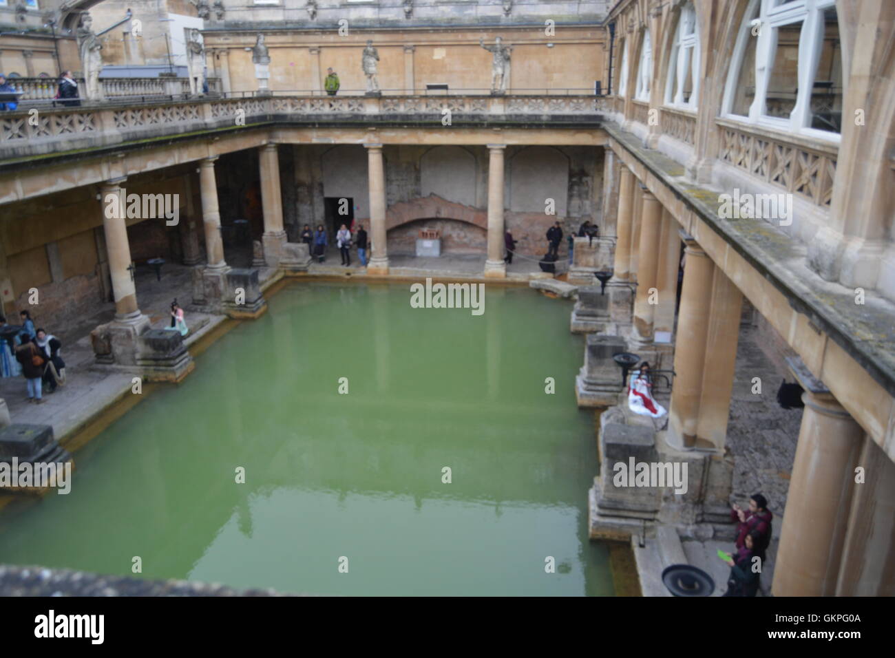 Roman Baths complex, Bath, England Stock Photo - Alamy
