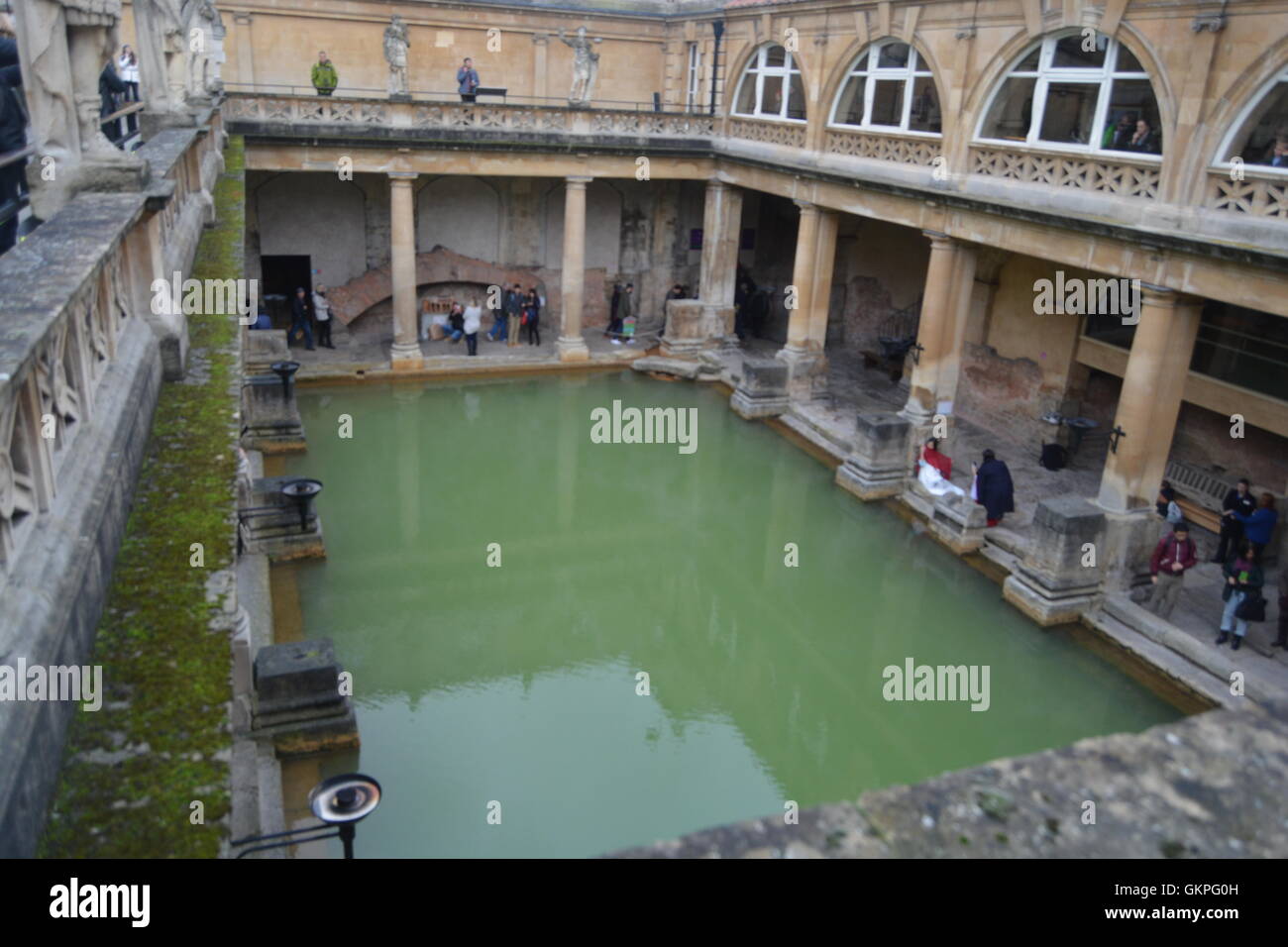Roman Baths complex, Bath, England Stock Photo - Alamy