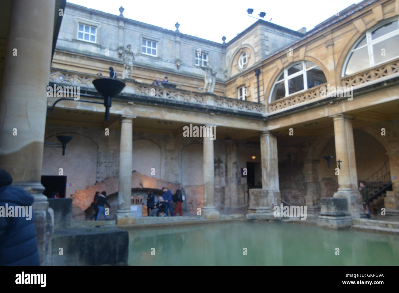 Roman Baths complex, Bath, England Stock Photo - Alamy