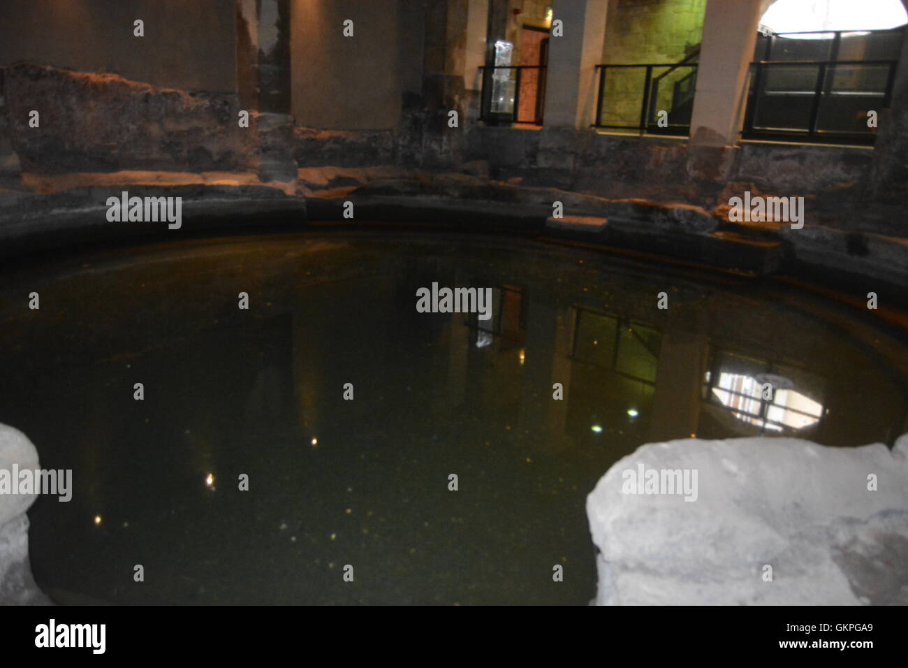 Roman Baths complex, Bath, England Stock Photo - Alamy