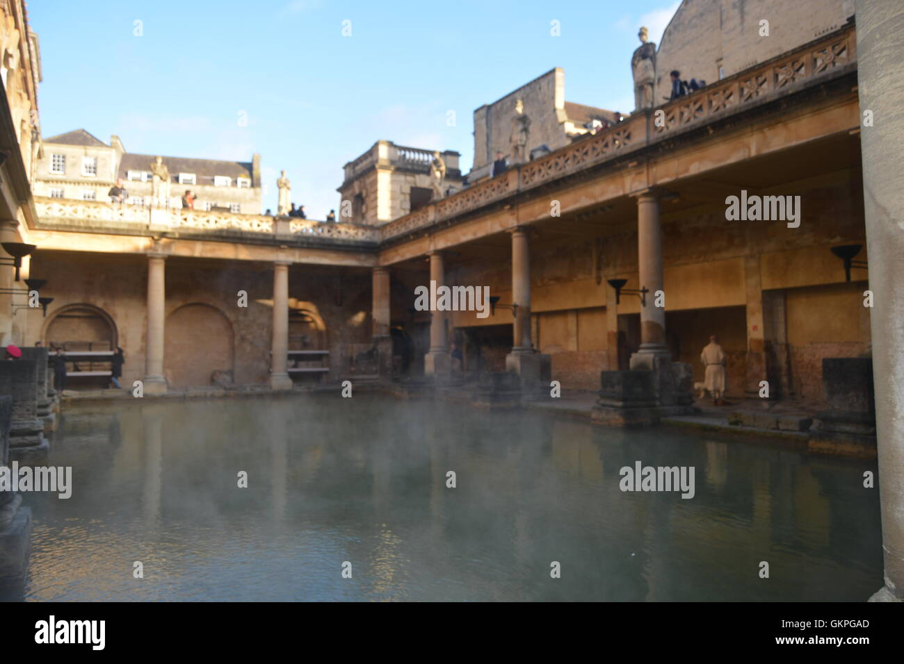 Roman Baths complex, Bath, England Stock Photo - Alamy