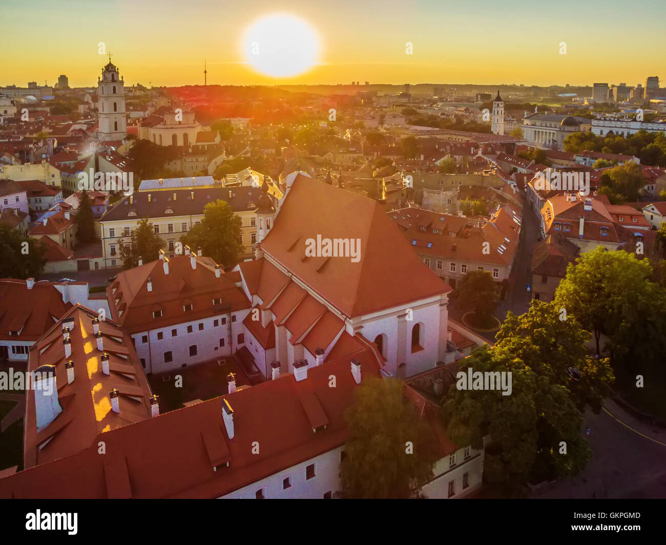 Old town in vilnius hi-res stock photography and images - Alamy