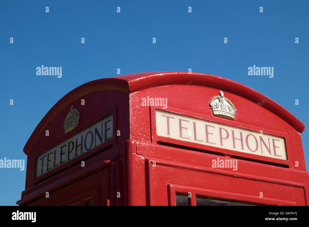 red telephone box Stock Photo - Alamy