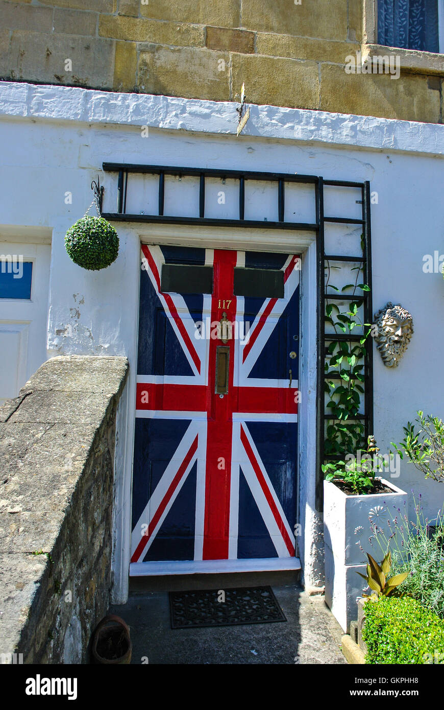 Union jack door hi-res stock photography and images - Alamy