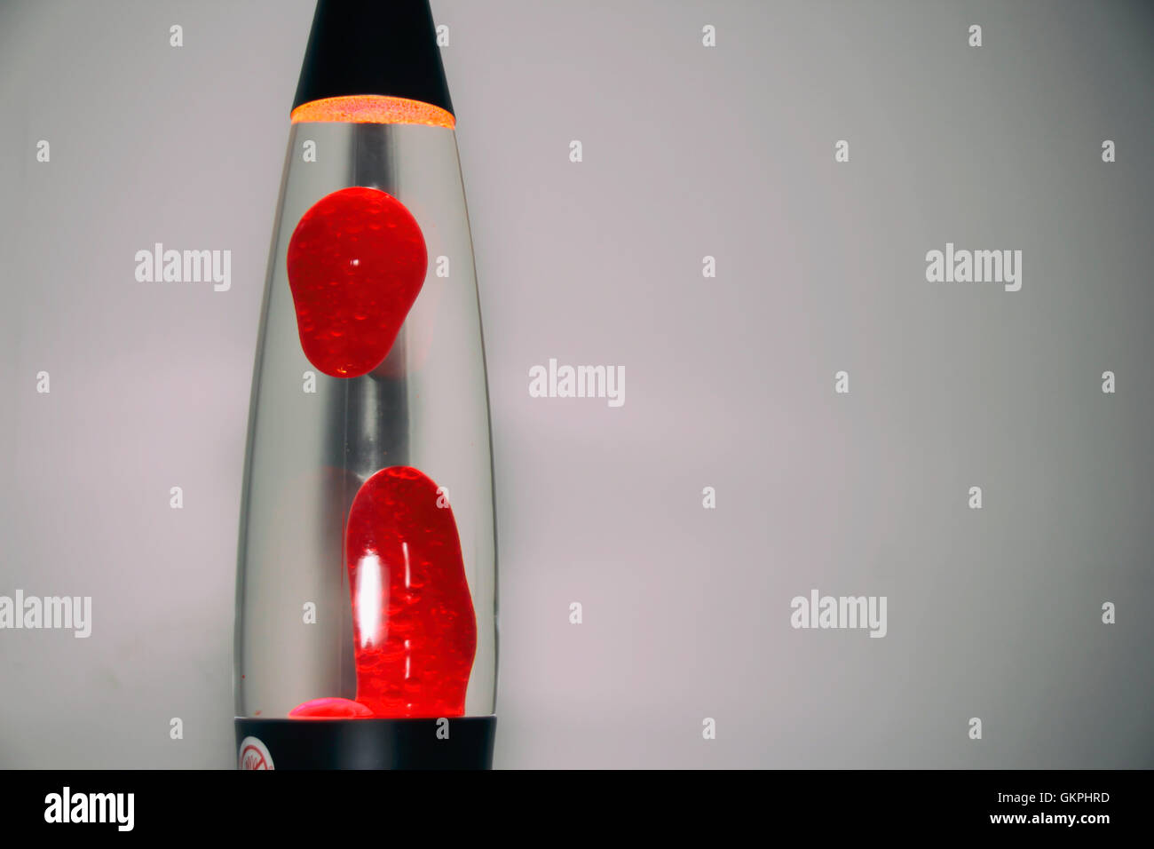 Photograph of a lava lamp Stock Photo - Alamy