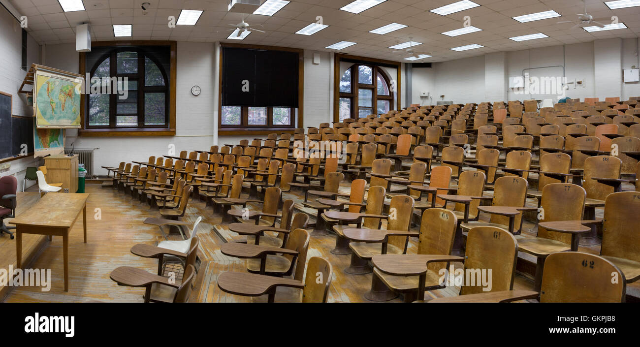 Lecture hall in the Science Building on the University of Wisconsin ...