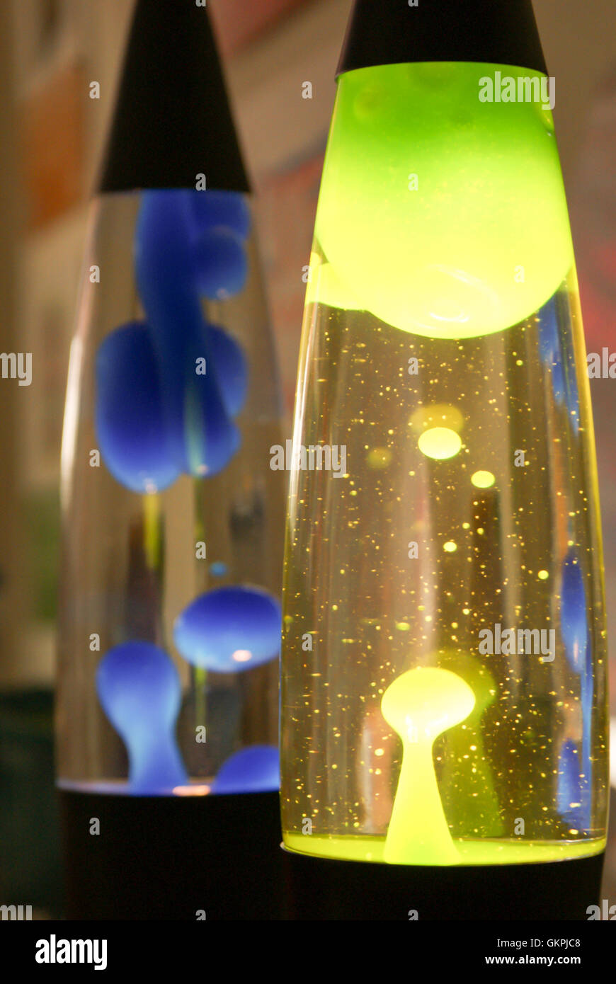 Photograph of a lava lamp Stock Photo - Alamy