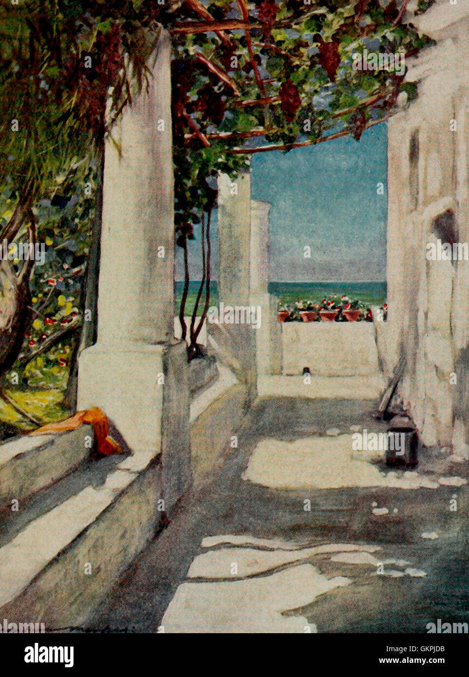 Capri, Italy, circa 1902 Stock Photo - Alamy