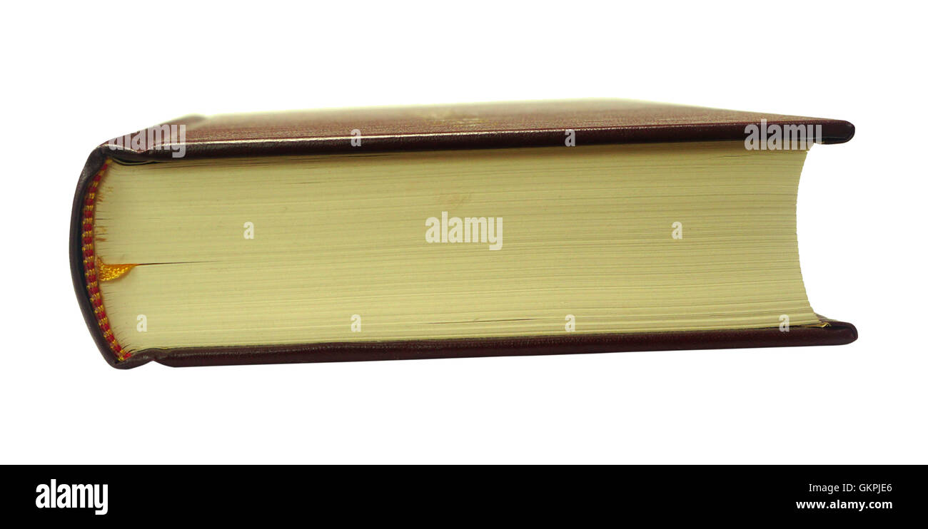 A hardback book Stock Photo - Alamy