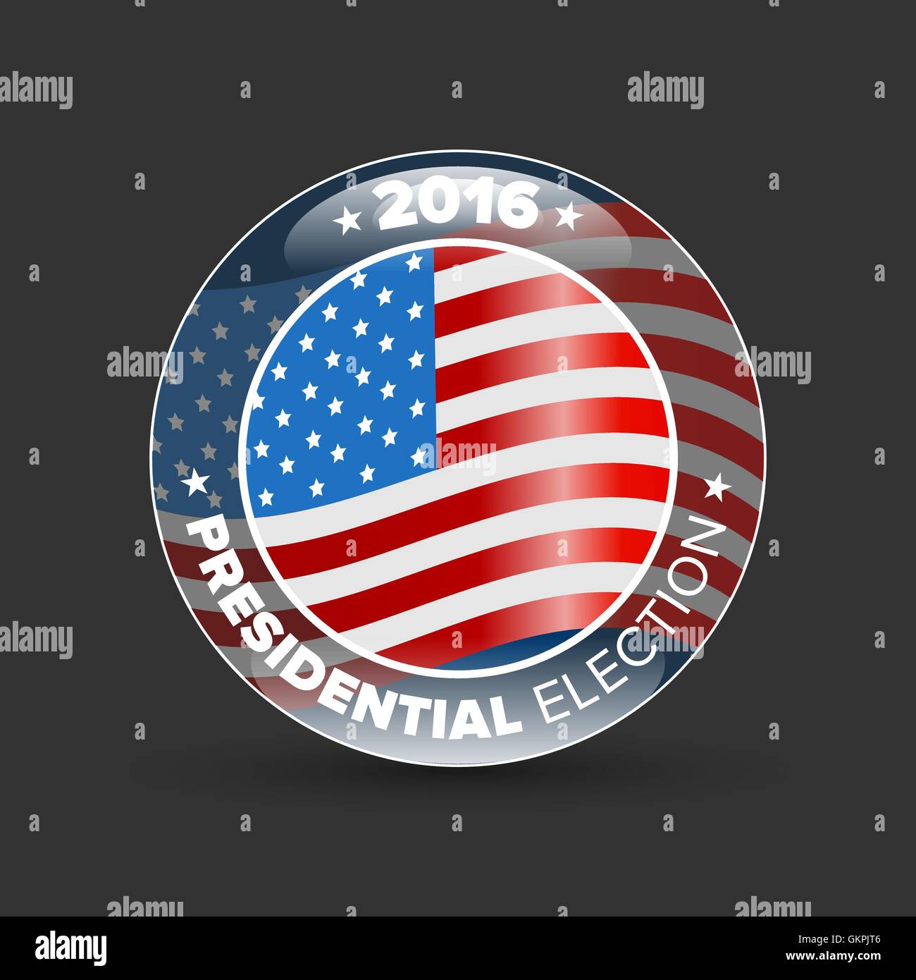 United States Election Vote Badge Stock Vector Image & Art - Alamy