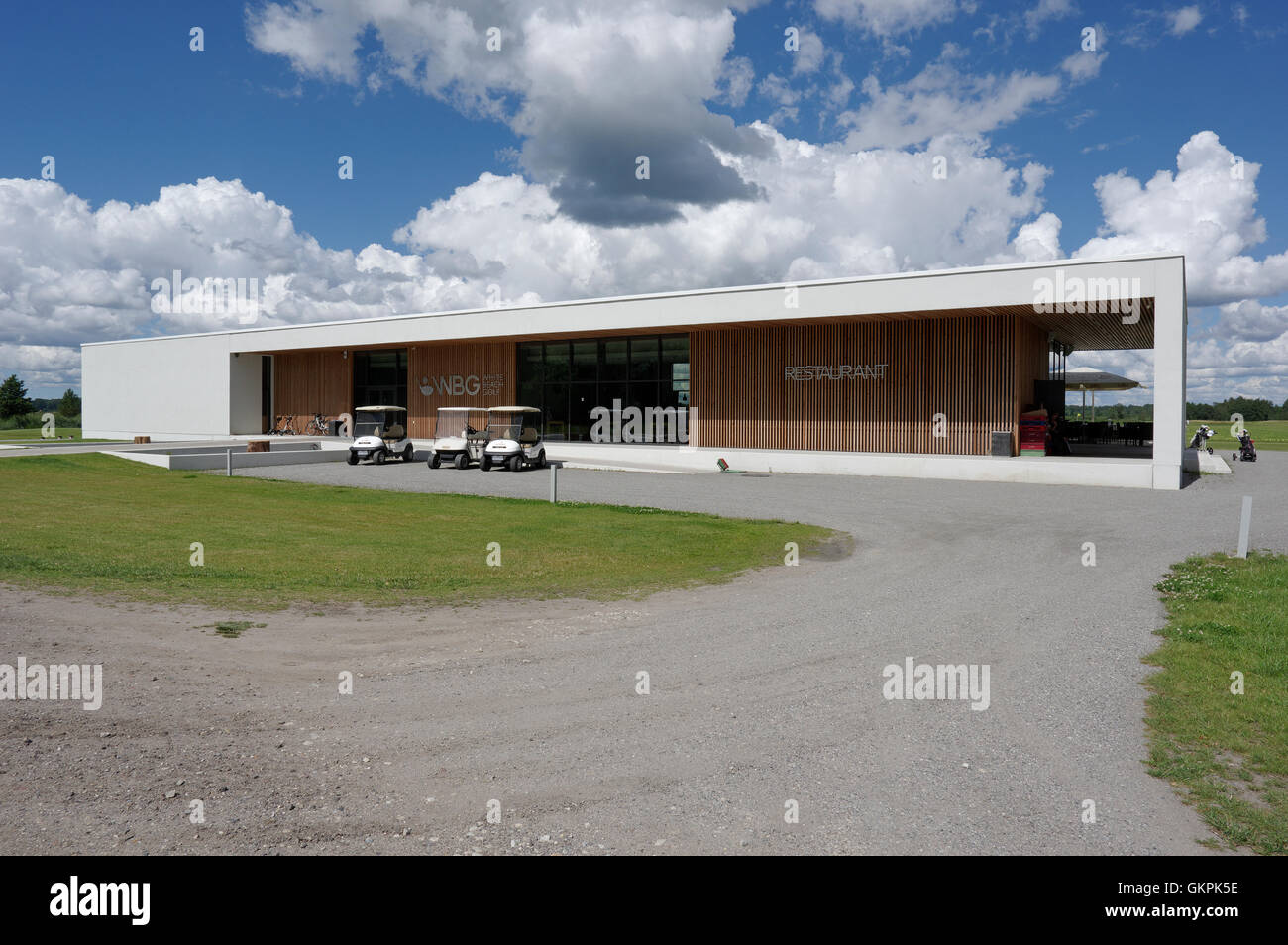 The White Beach Golf course designed architect Kosti Kuronen. Audru ...