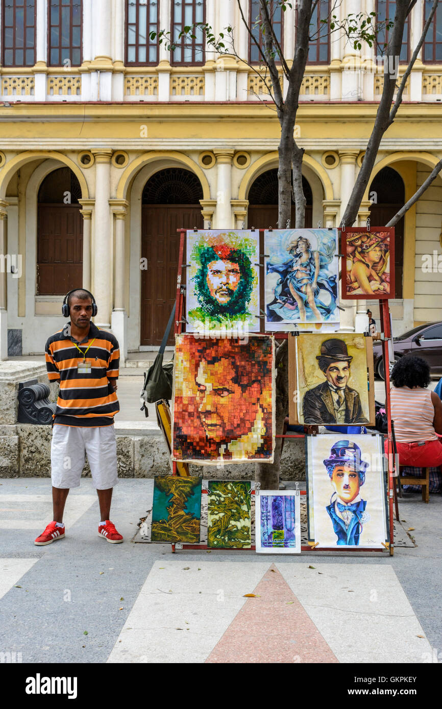 Cuban artistic paintings hi-res stock photography and images - Alamy