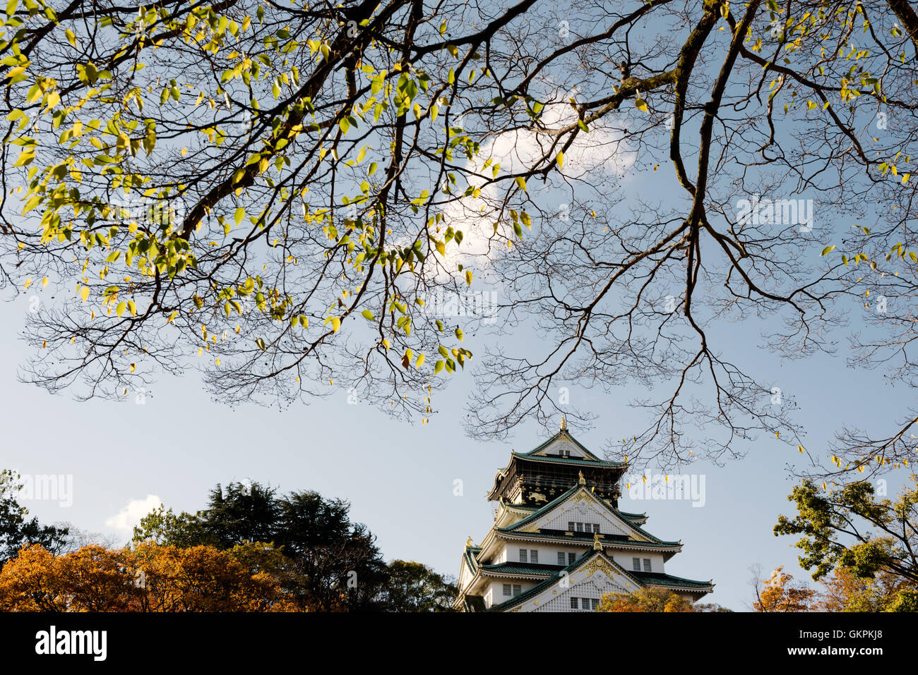 Osaka castle hi-res stock photography and images - Alamy