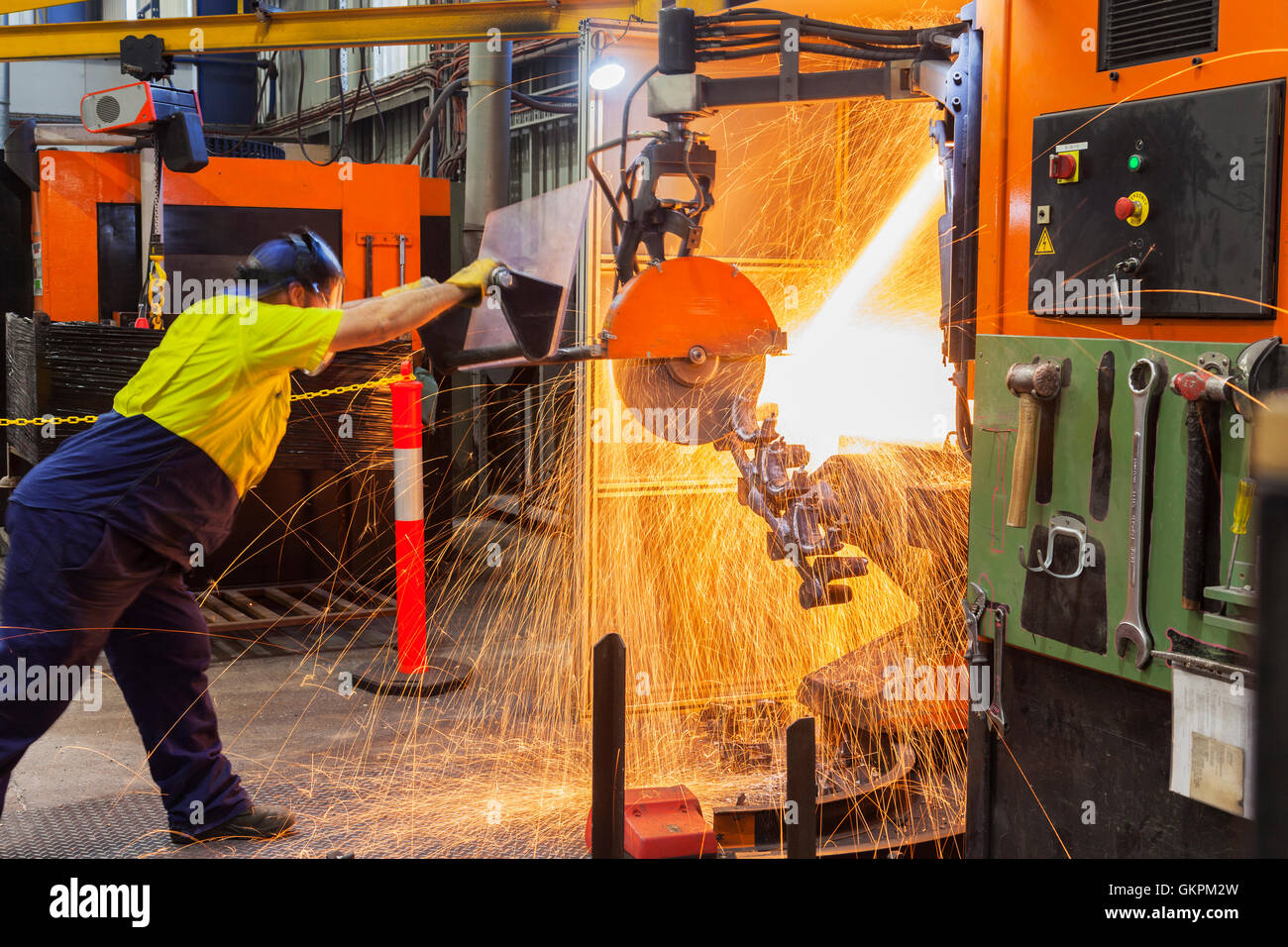 Cast metal components hi-res stock photography and images - Alamy