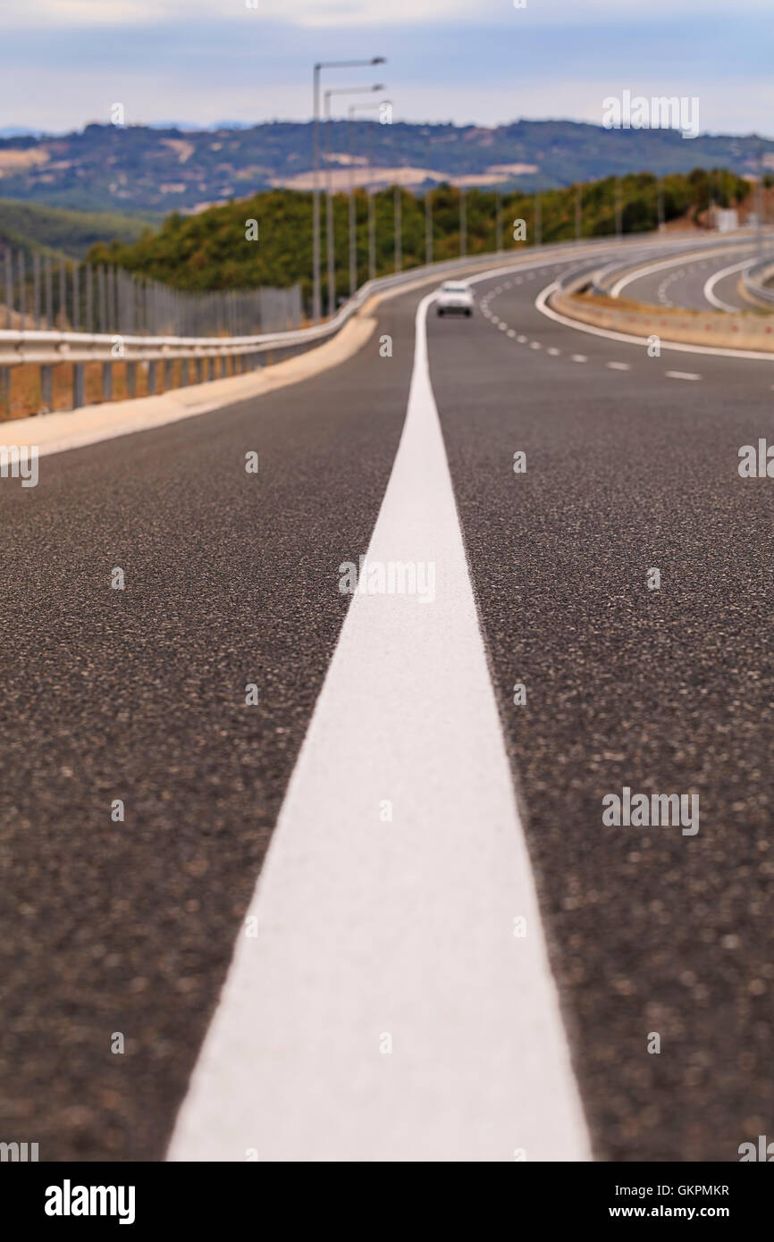 On highway beginning day hi-res stock photography and images - Alamy