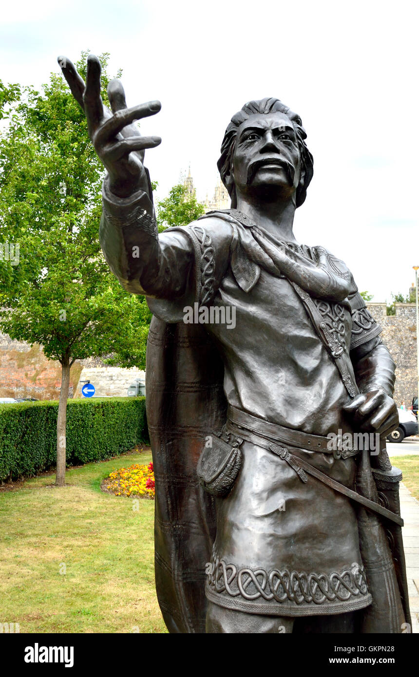 Canterbury, Kent, UK. Bronze Bronze Statue (S R Melton; 2005) of ...