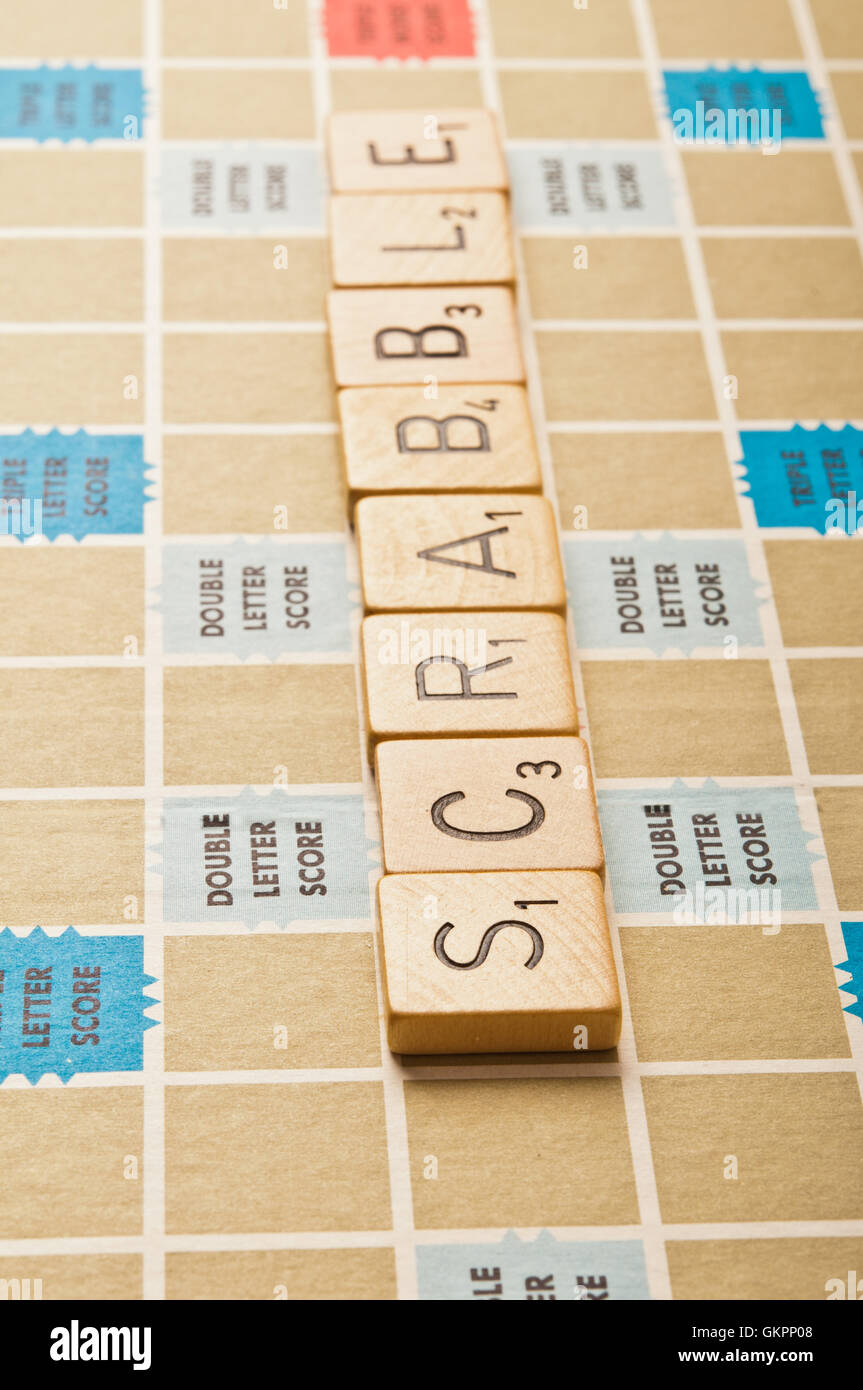 Scrabble Vintage Stock Photos & Scrabble Vintage Stock Images - Alamy