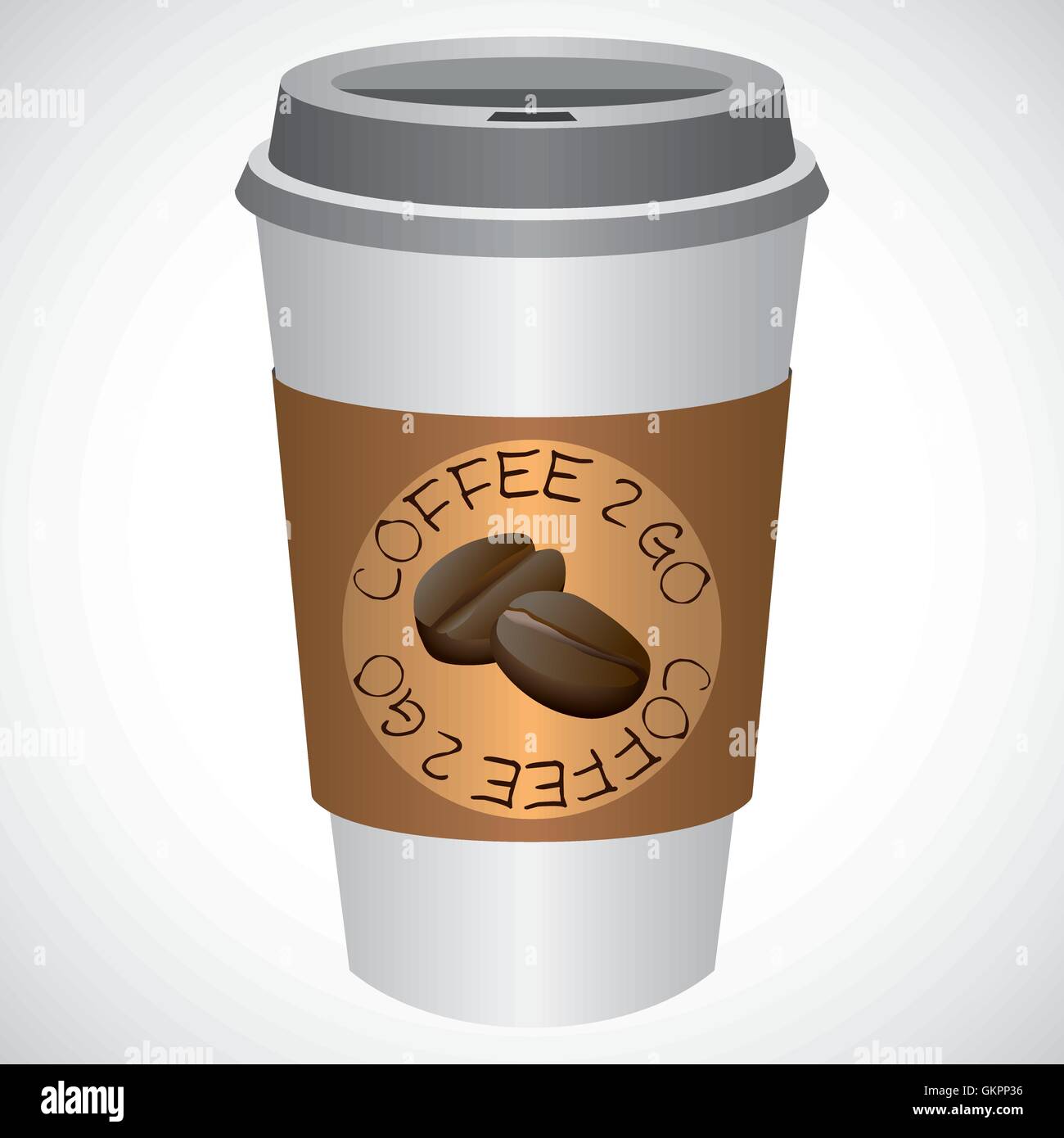 Vector Illustration Coffee 2 go for creative use in graphic design ...