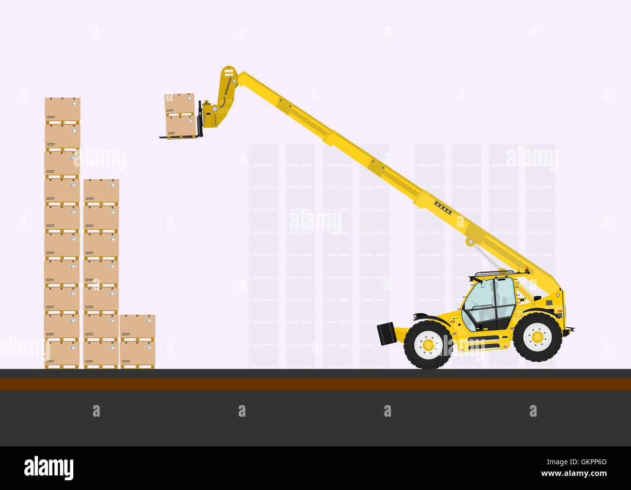 Rough Terrain Forklift High Resolution Stock Photography and Images - Alamy
