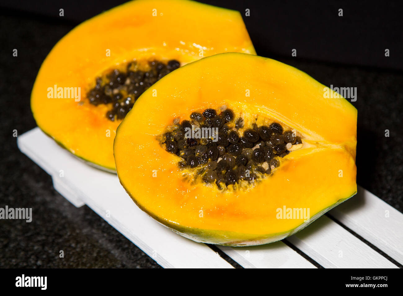 Papaya texture hi-res stock photography and images - Alamy