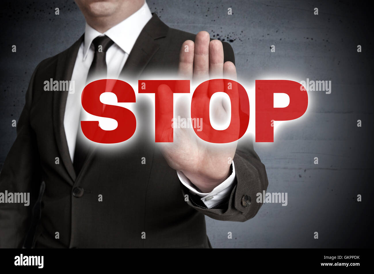 Handstop hi-res stock photography and images - Alamy