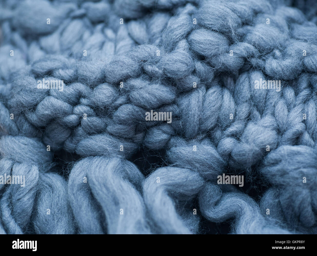 Handmade grey knitting wool texture background yarn Stock Photo - Alamy