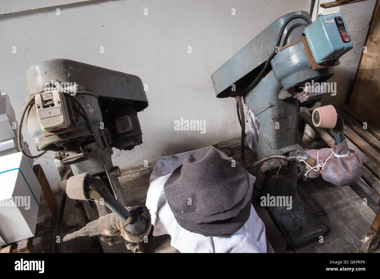 Felt hat making production factory in Couiza,Aude,South of France ...