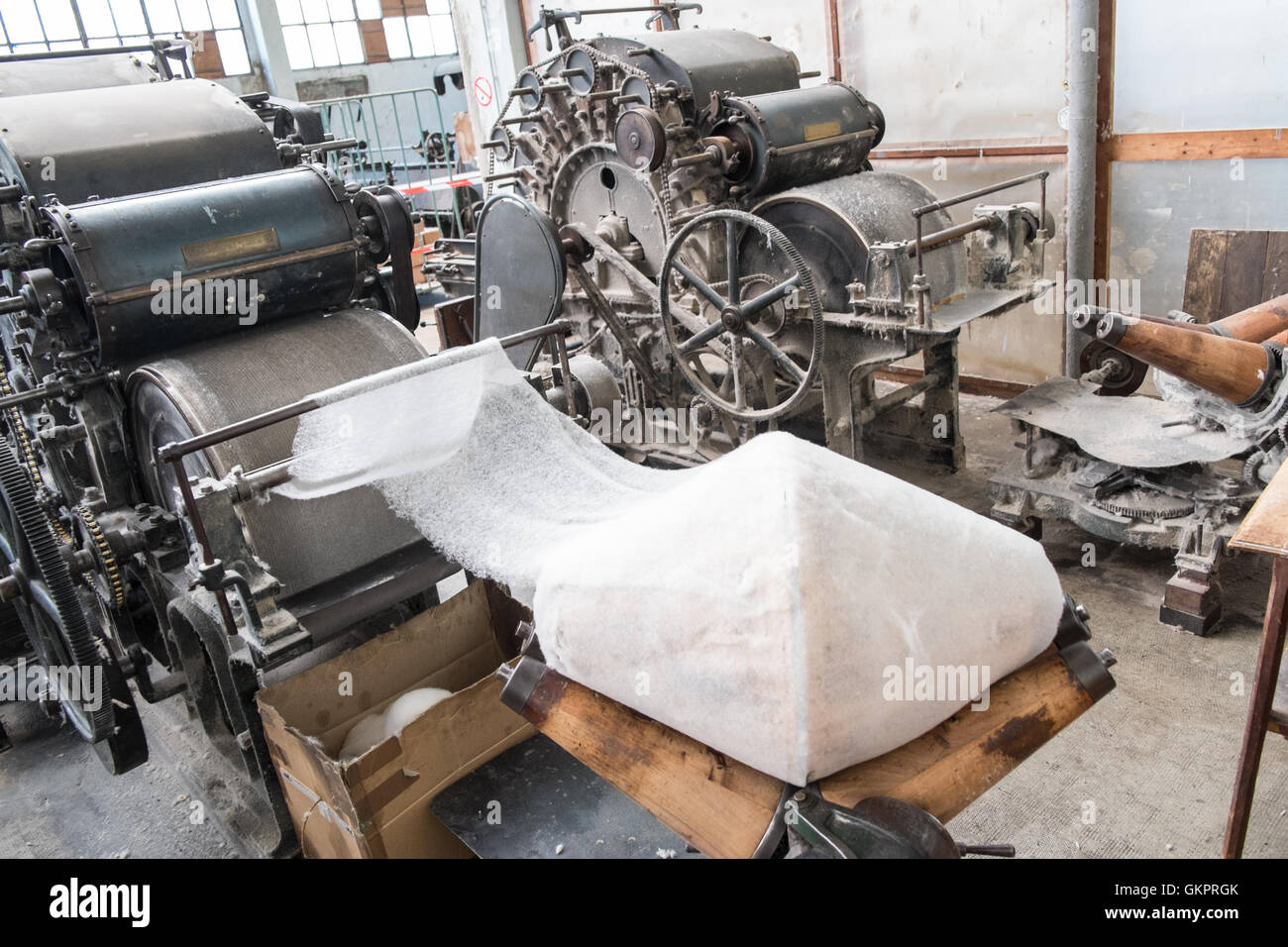 Felt hat making production factory in Couiza,Aude,South of France ...