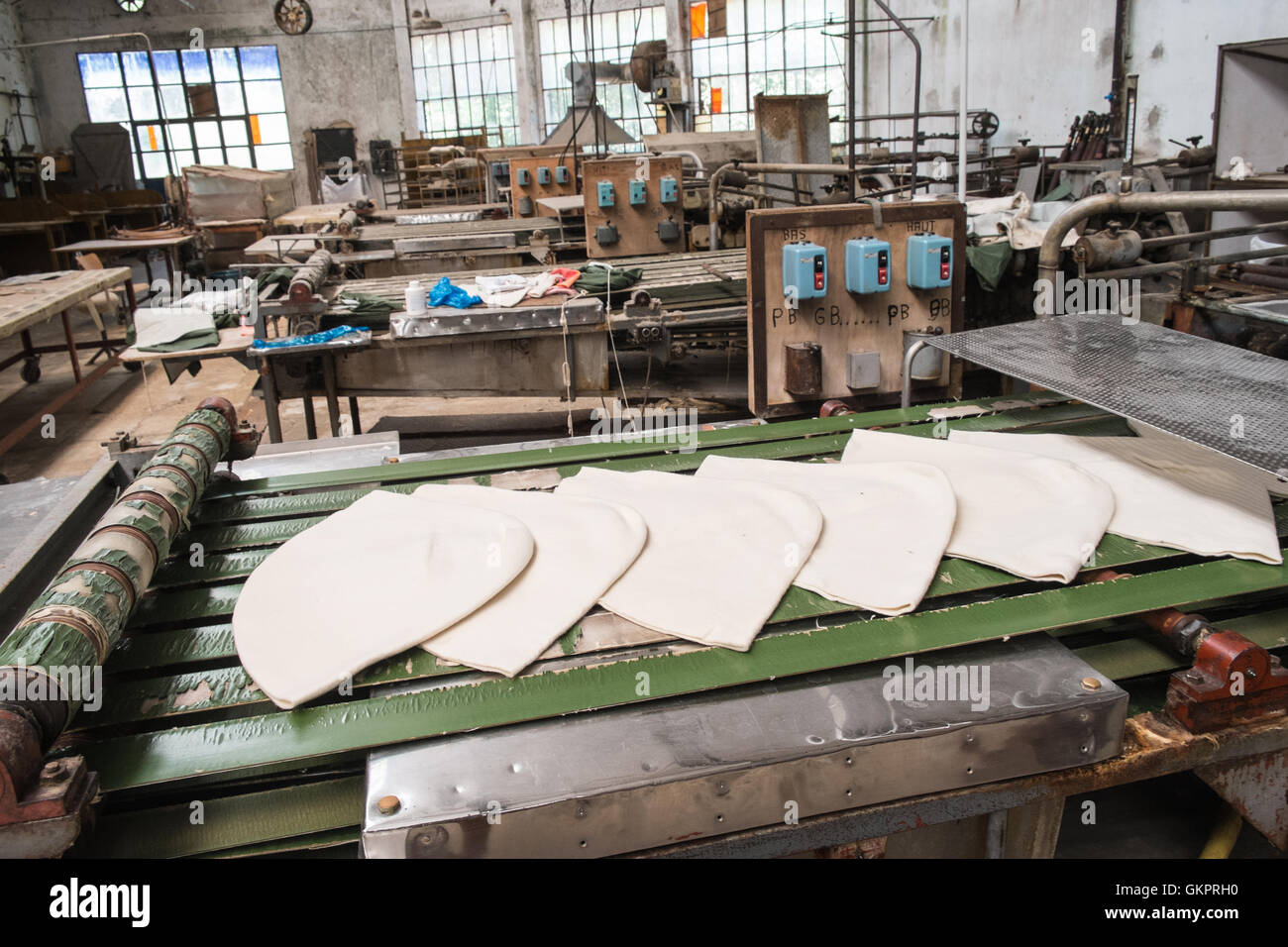 Felt hat making production factory in Couiza,Aude,South of France ...