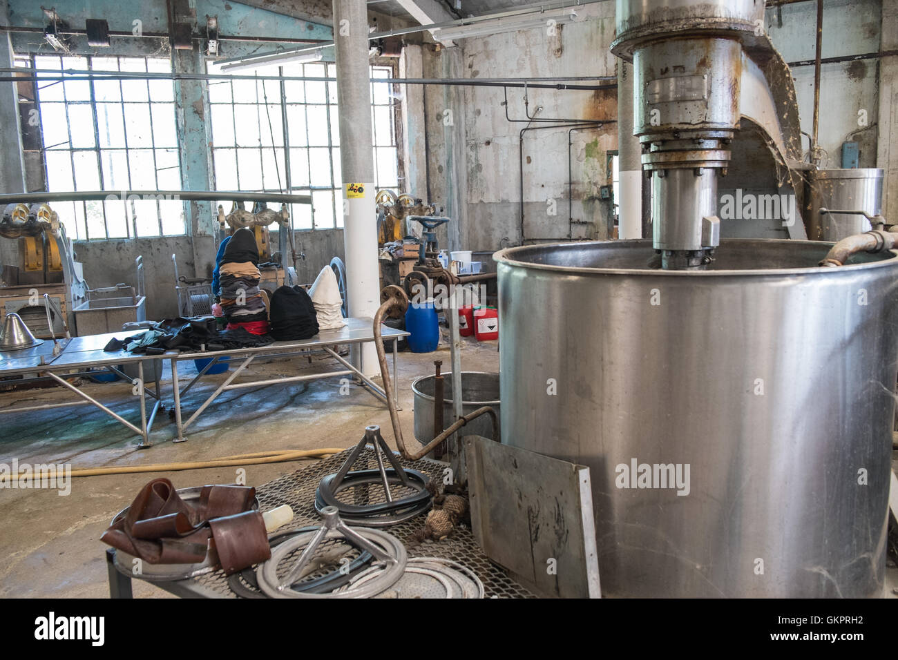 Felt hat making production factory in Couiza,Aude,South of France ...