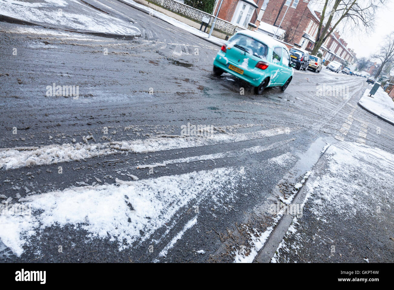 Slushy snow hi-res stock photography and images - Alamy