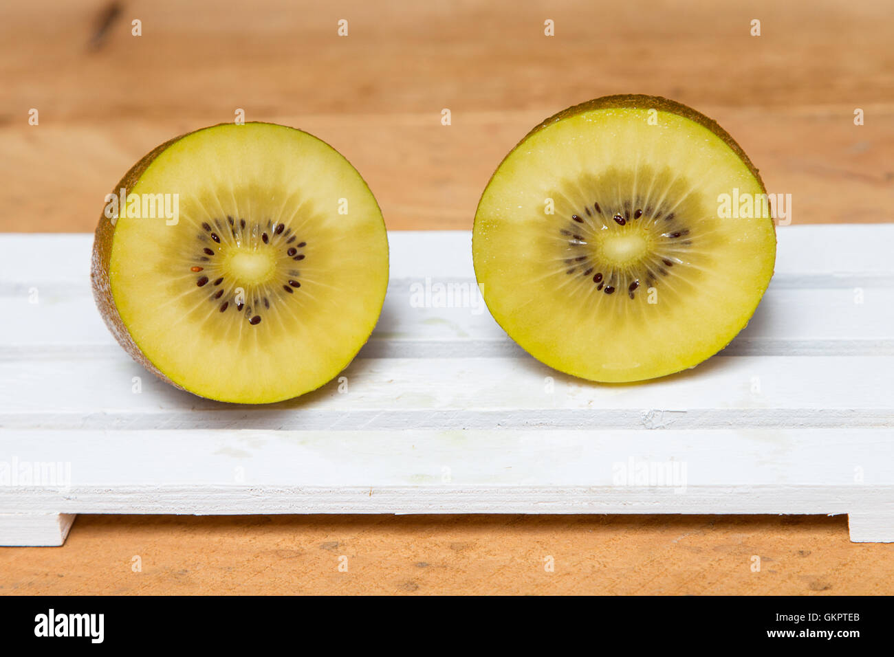 Kiwi yellow. Tropical fruit Stock Photo - Alamy