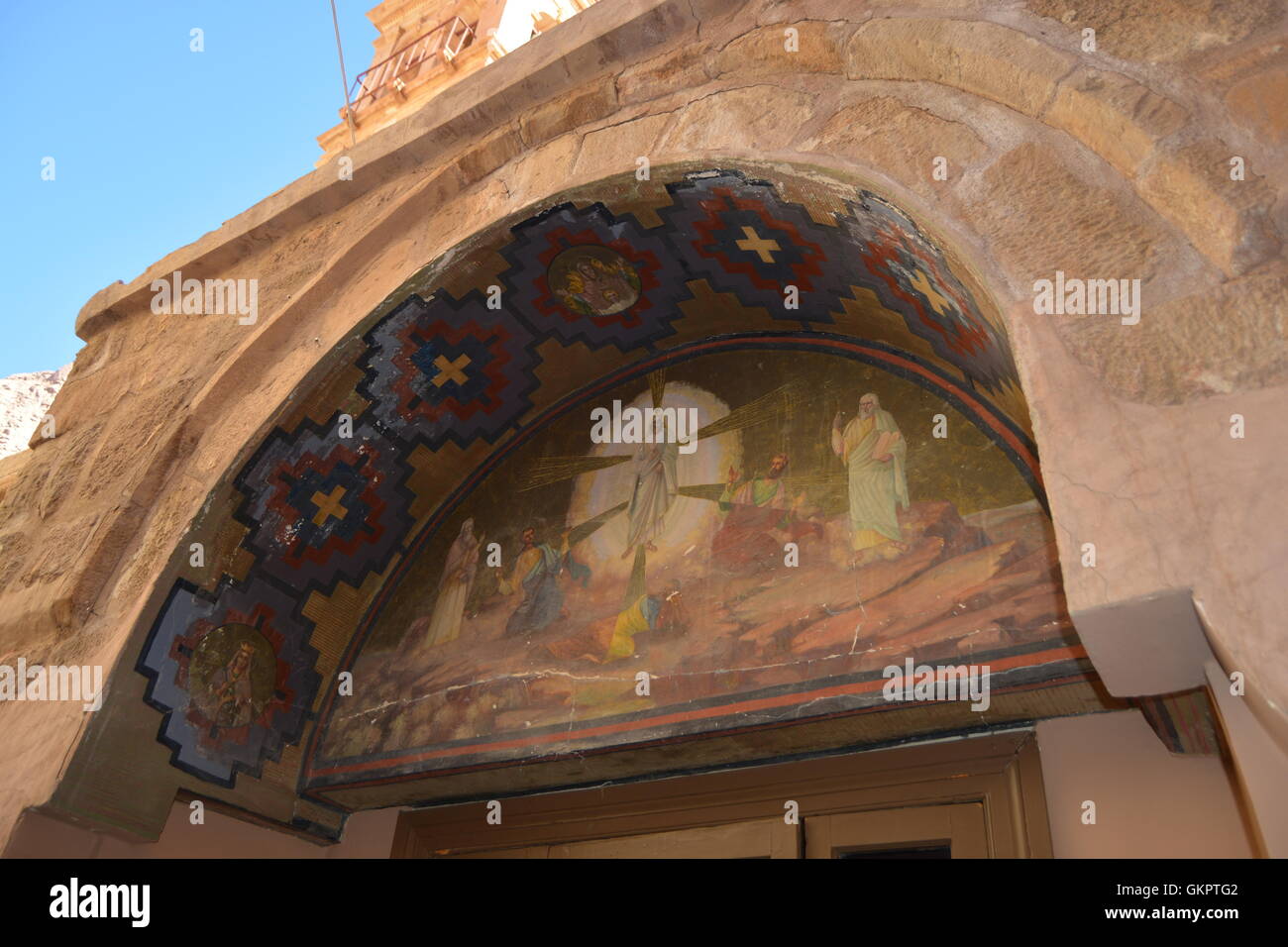 Saint Catherine's Monastery, Mt. Sinai, Egypt Stock Photo - Alamy