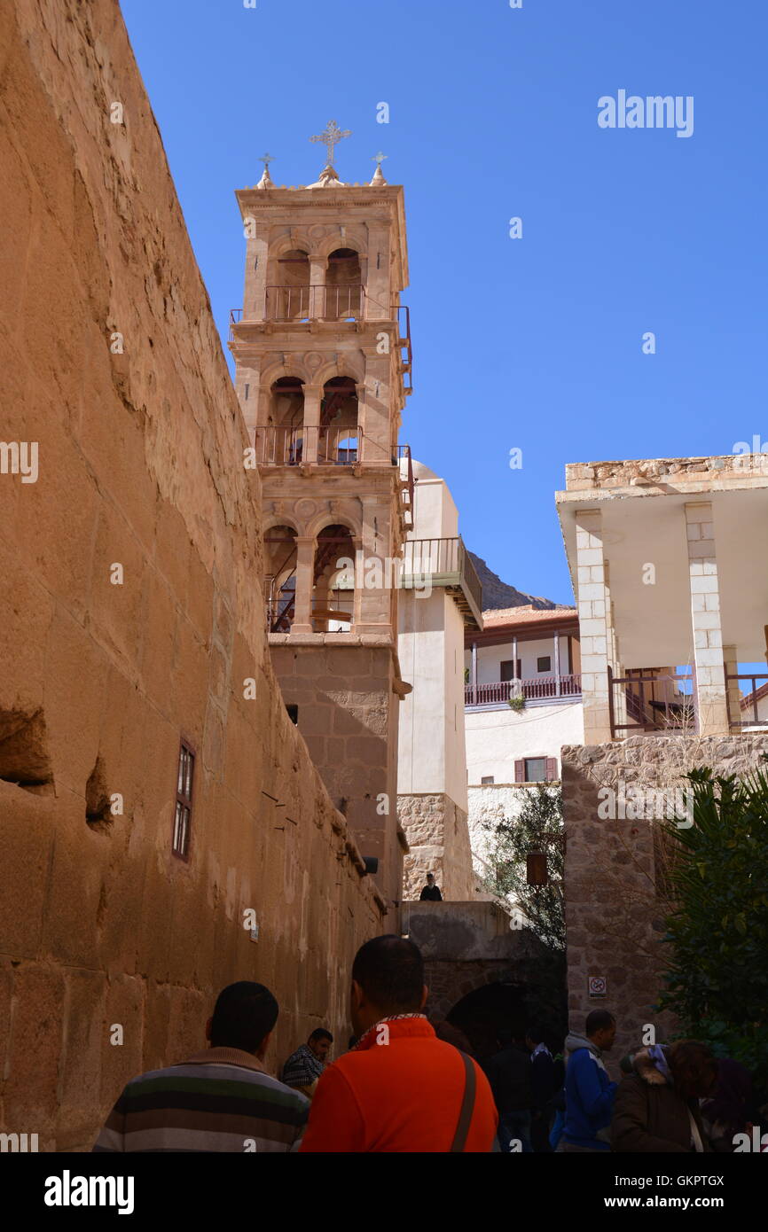 Saint Catherine's Monastery, Mt. Sinai, Egypt Stock Photo - Alamy