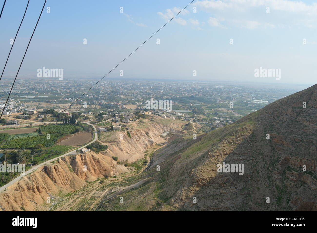 Monastery of the Temptation, Jericho, Palestine Stock Photo - Alamy