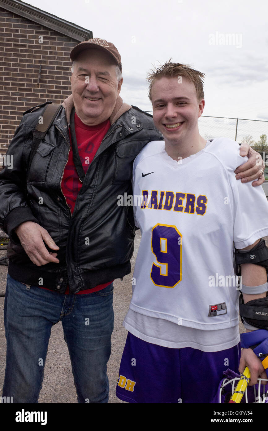 Infamous photographer Steve Skjold and his oldest grandson after a ...