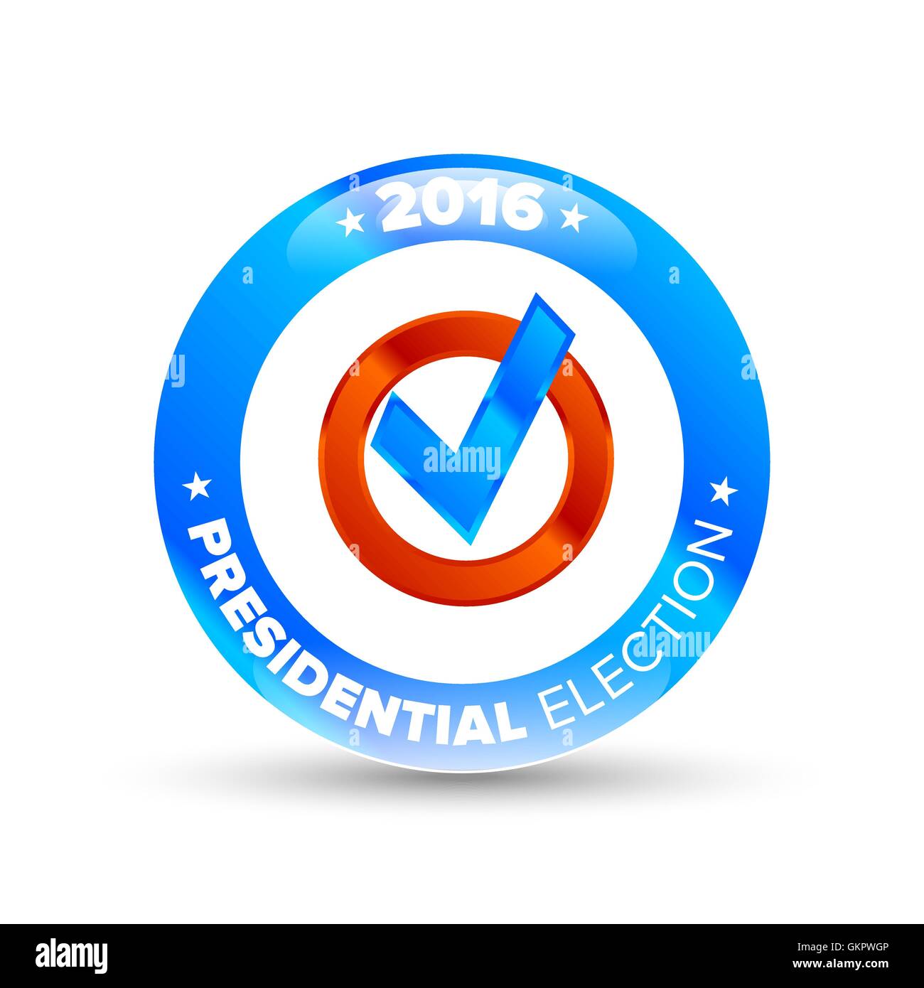 United States Election Vote Badge Stock Vector Image & Art - Alamy