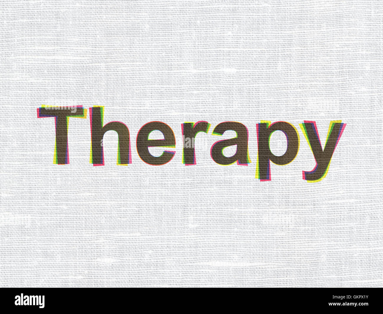 Medicine concept: Therapy on fabric texture background Stock Photo - Alamy