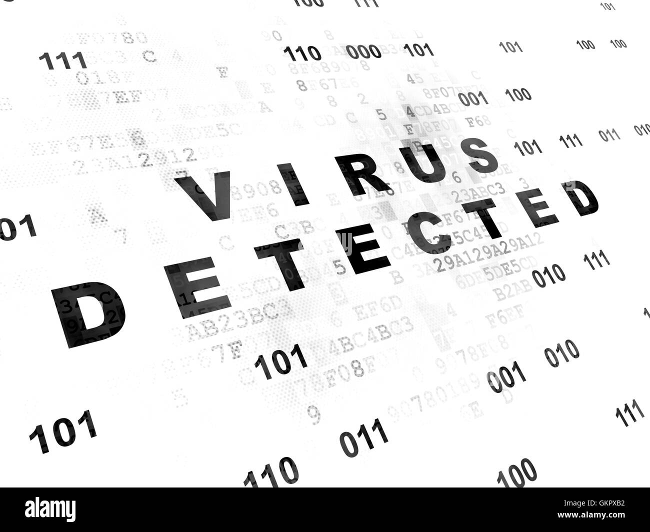 Privacy concept: Virus Detected on Digital background Stock Photo - Alamy Privacy concept: Virus Detected on Digital background Stock Photo - Alamy