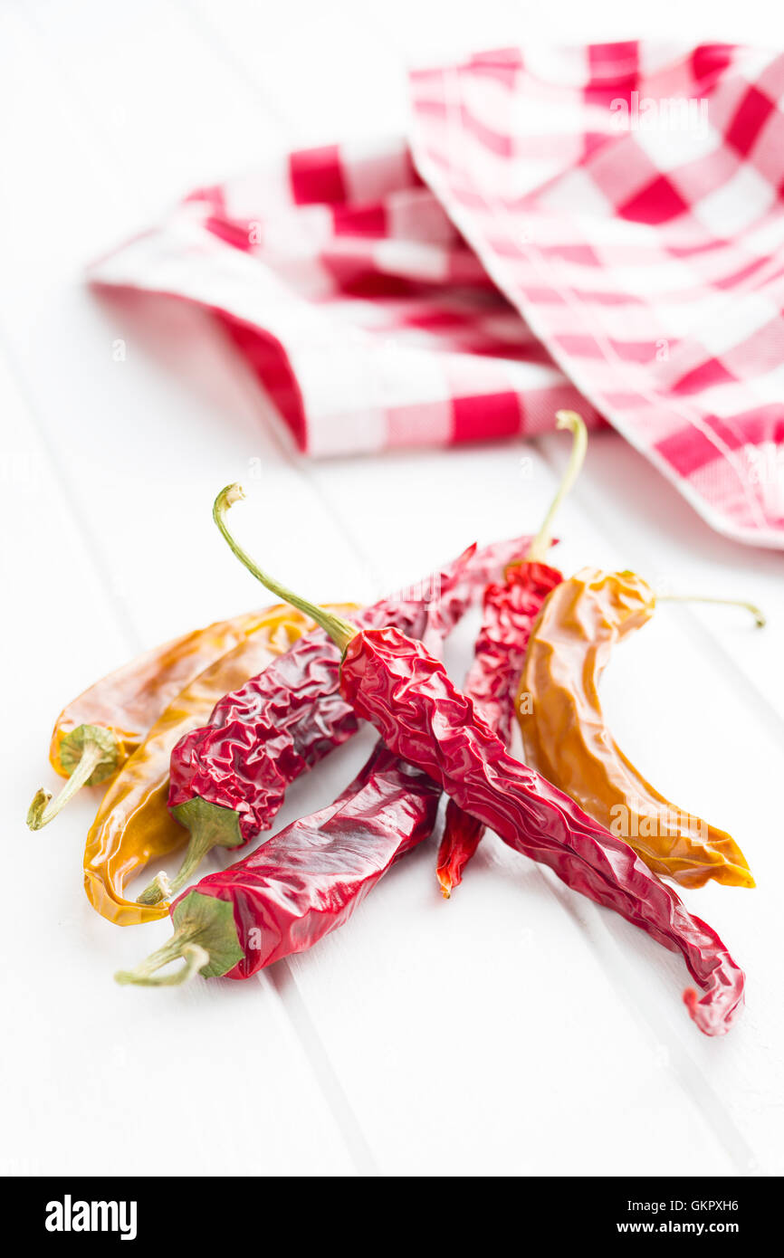 Dried chilly peppers hi-res stock photography and images - Alamy