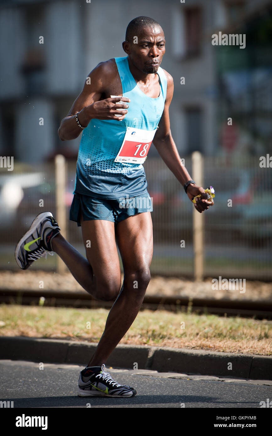 Beautiful Marathon Runner