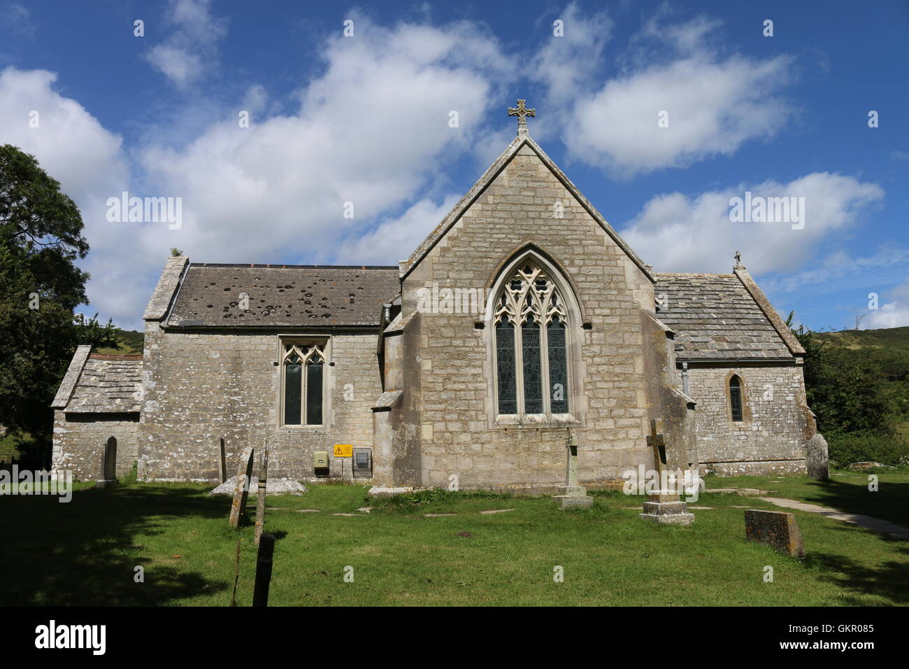 Tyneham church hi-res stock photography and images - Alamy