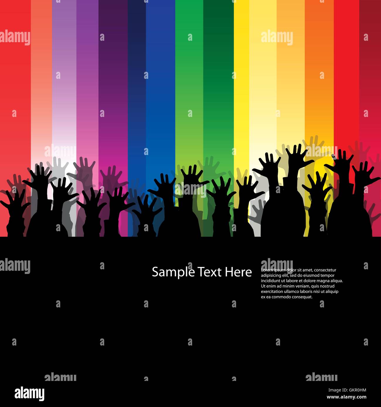 Stage hands in dark Stock Vector Images - Alamy