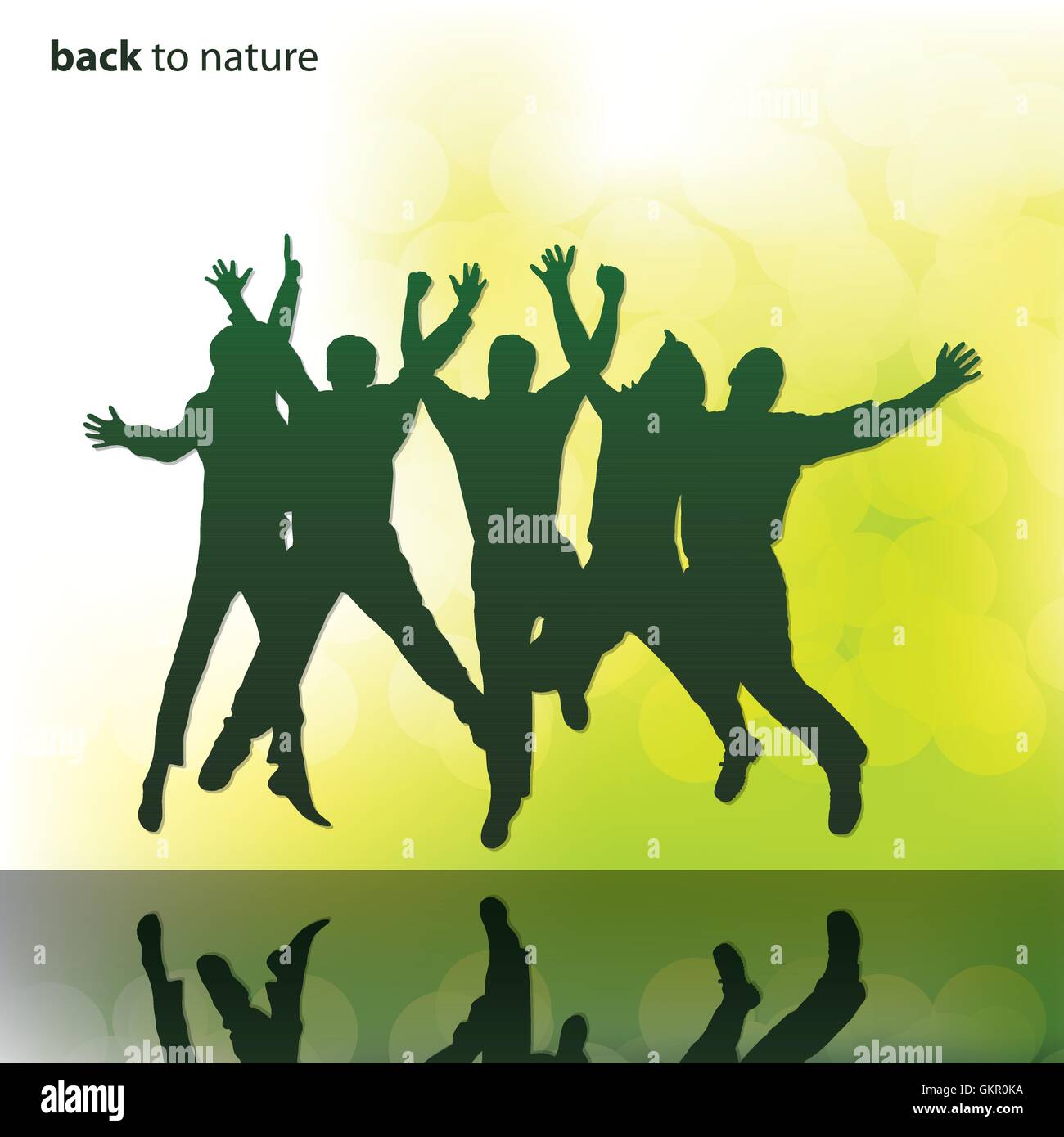 Happy People Background Stock Vector Image And Art Alamy