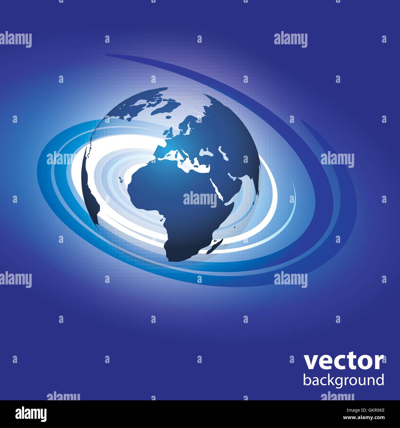 Swirly Globe Vector Stock Vector Image & Art - Alamy