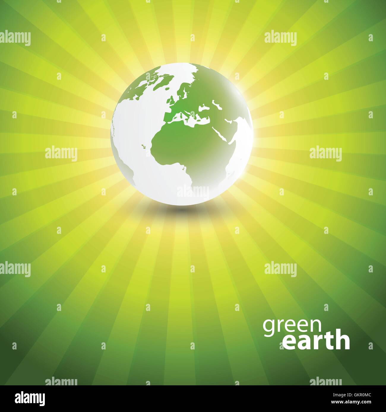 Eco Globe Design Stock Vector Image & Art - Alamy