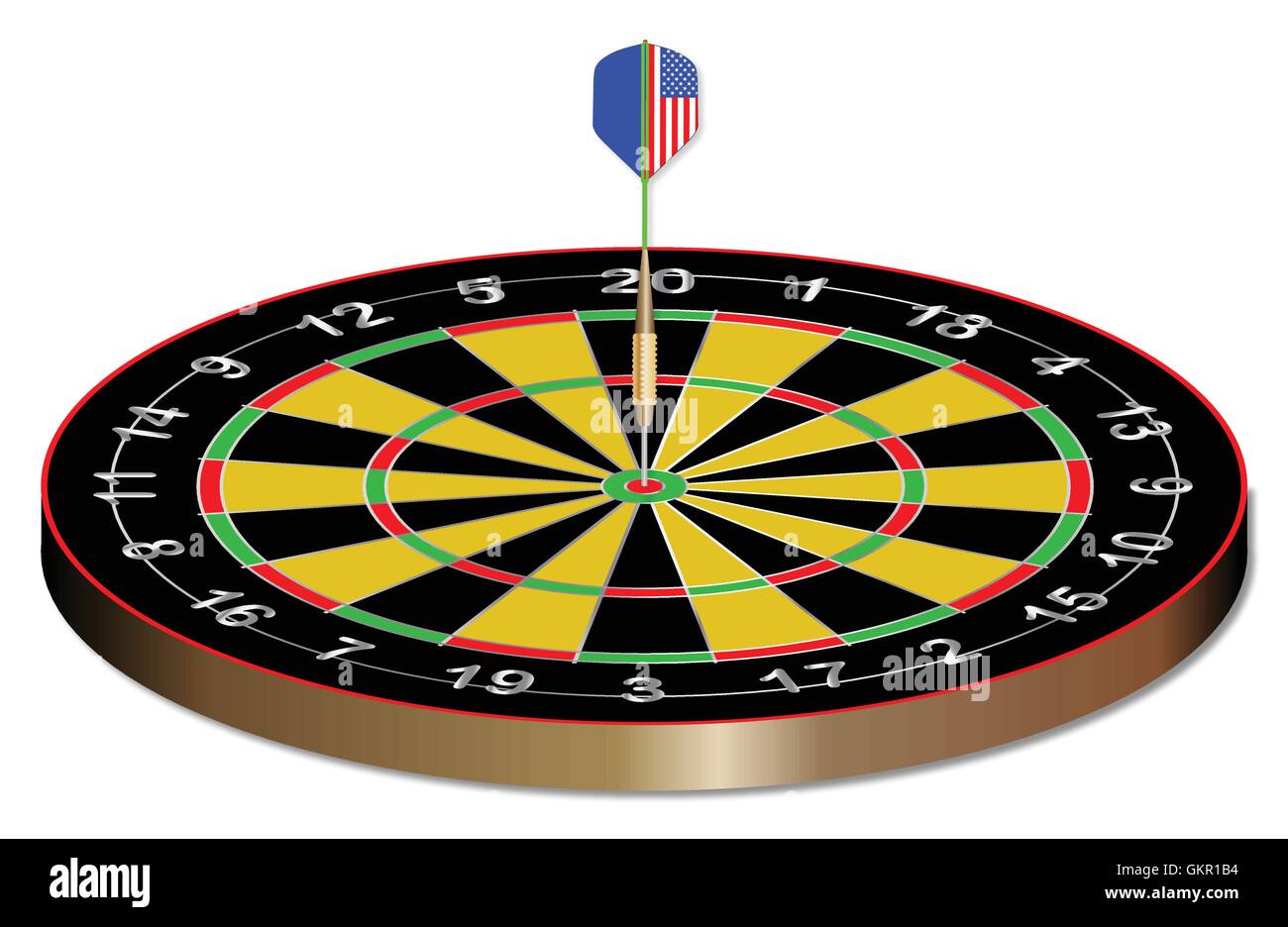 Eye target numbers Stock Vector Images - Alamy