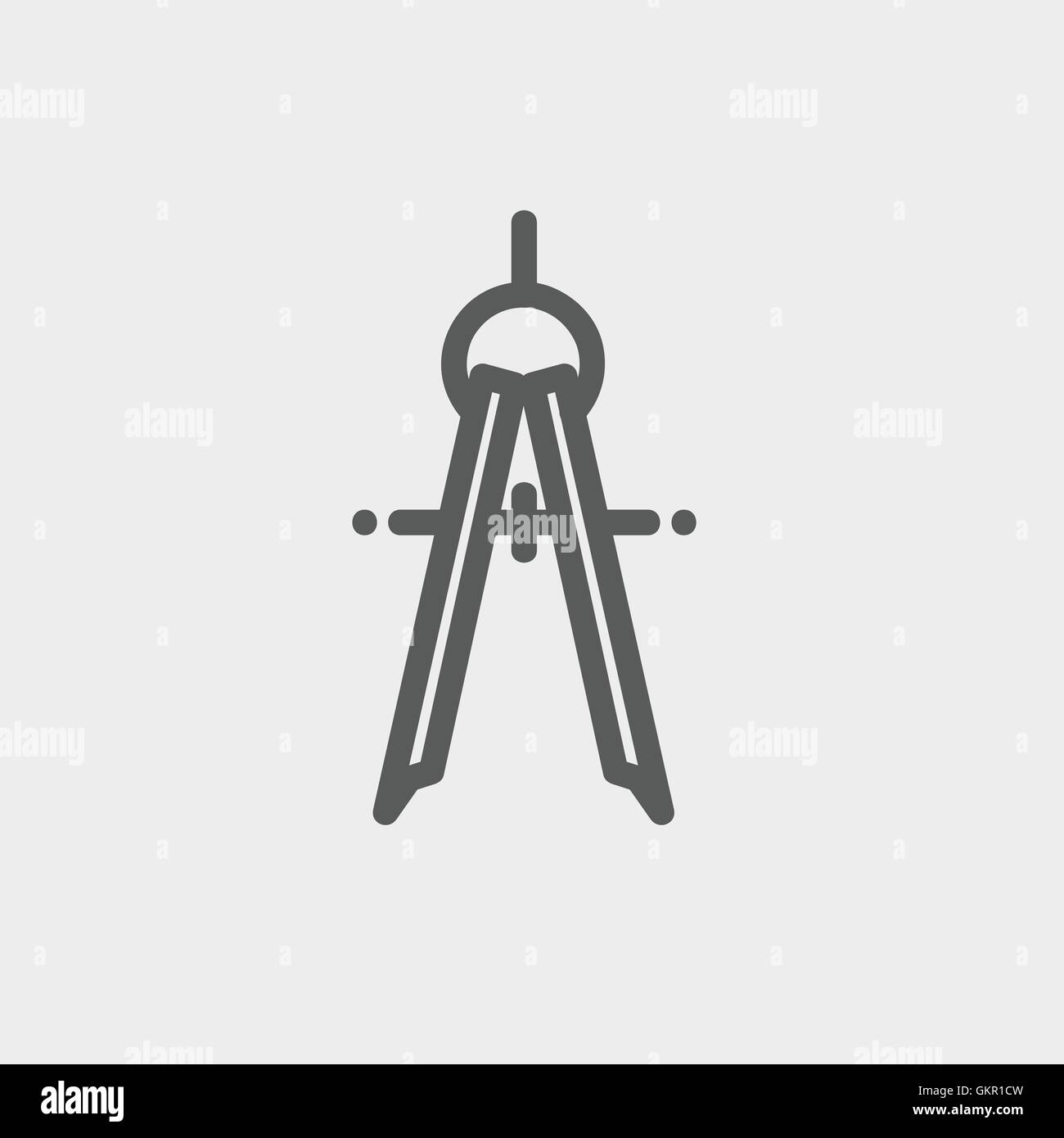 Architect architecture compass construction Stock Vector Images - Alamy