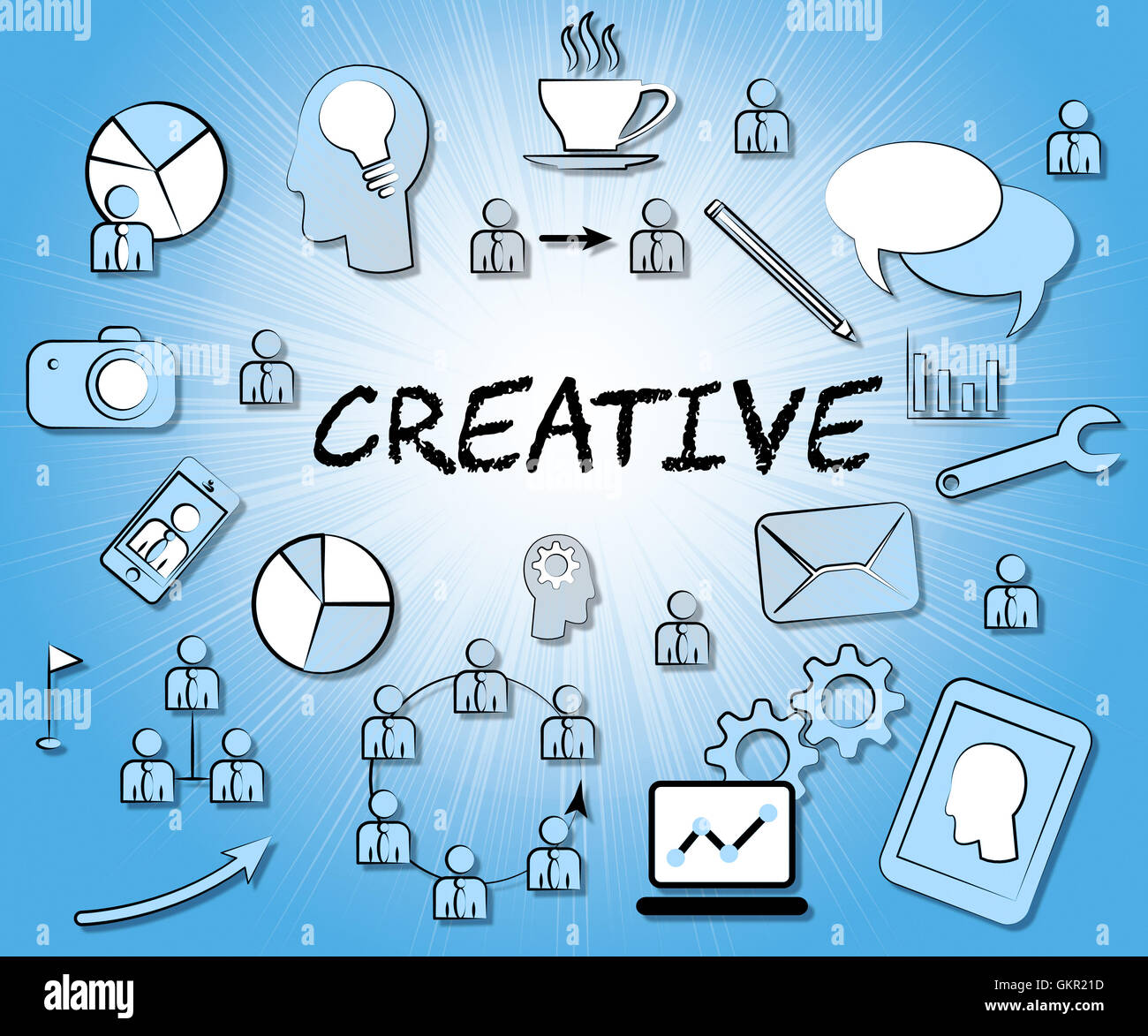 Creative icons hi-res stock photography and images - Alamy